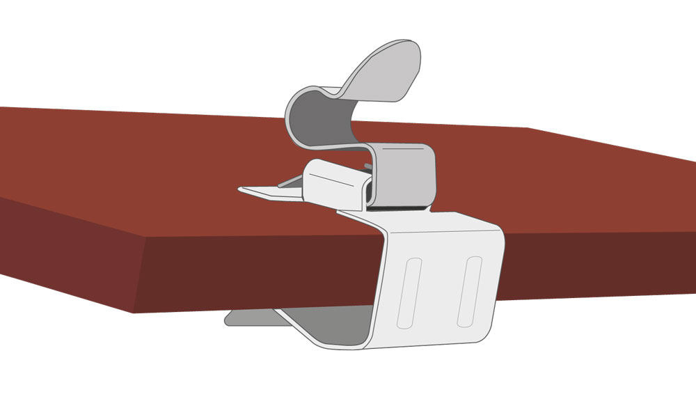 Adapter For Fastening Cable Run Edge Clips – Ronbar