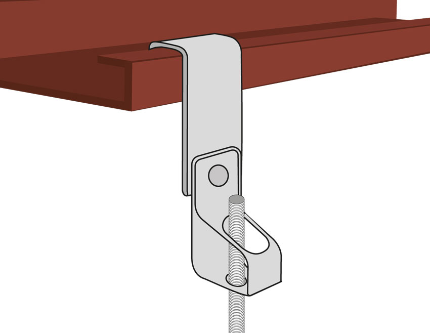 Purlin Clip Rod Hanger – Ronbar