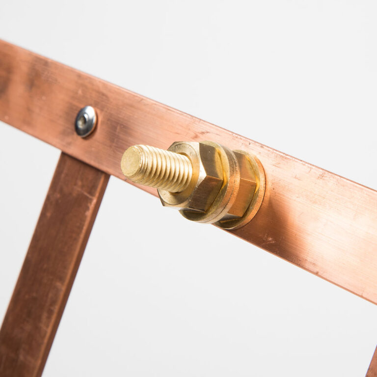 Lattice Copper Earth Plates – Ronbar